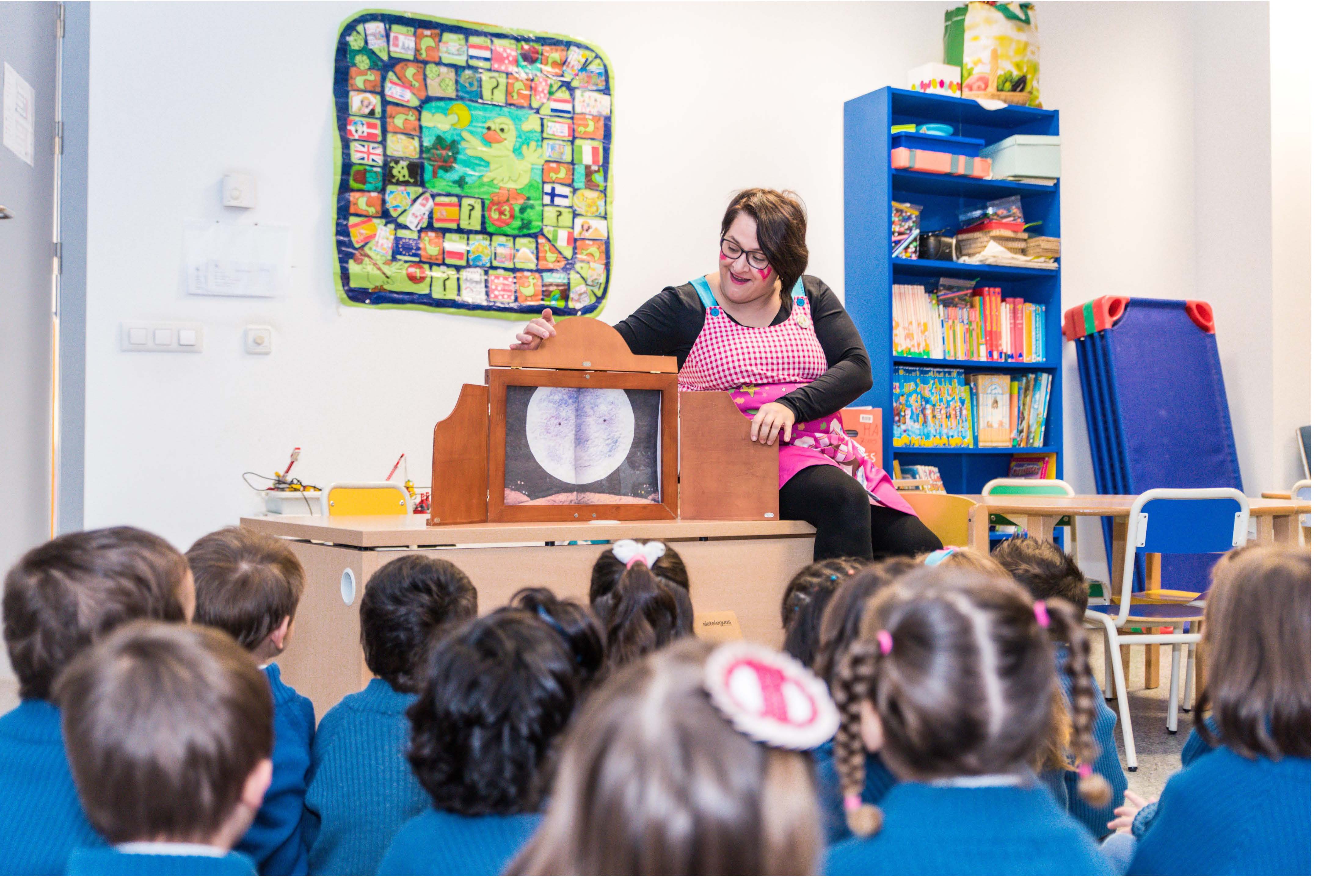 La biblioteca del colegio Nobelis