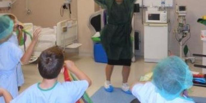 Aulas hospitalarias llenas de arte